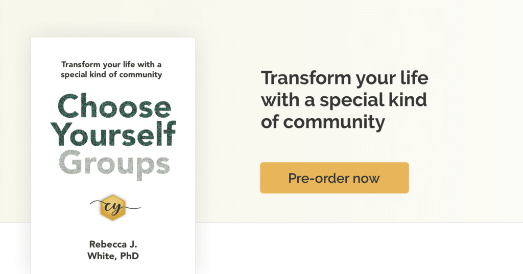 Choose Yourself Groups (Book) | Dr. Rebecca White